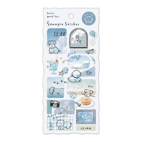 Stampie Sticker & Tracing Paper - Trip Blue – Soe & Soe