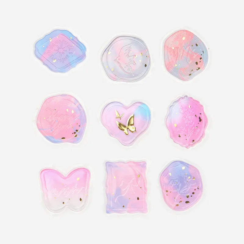 Phantom Flower Seal Sticker - Pink – Soe & Soe