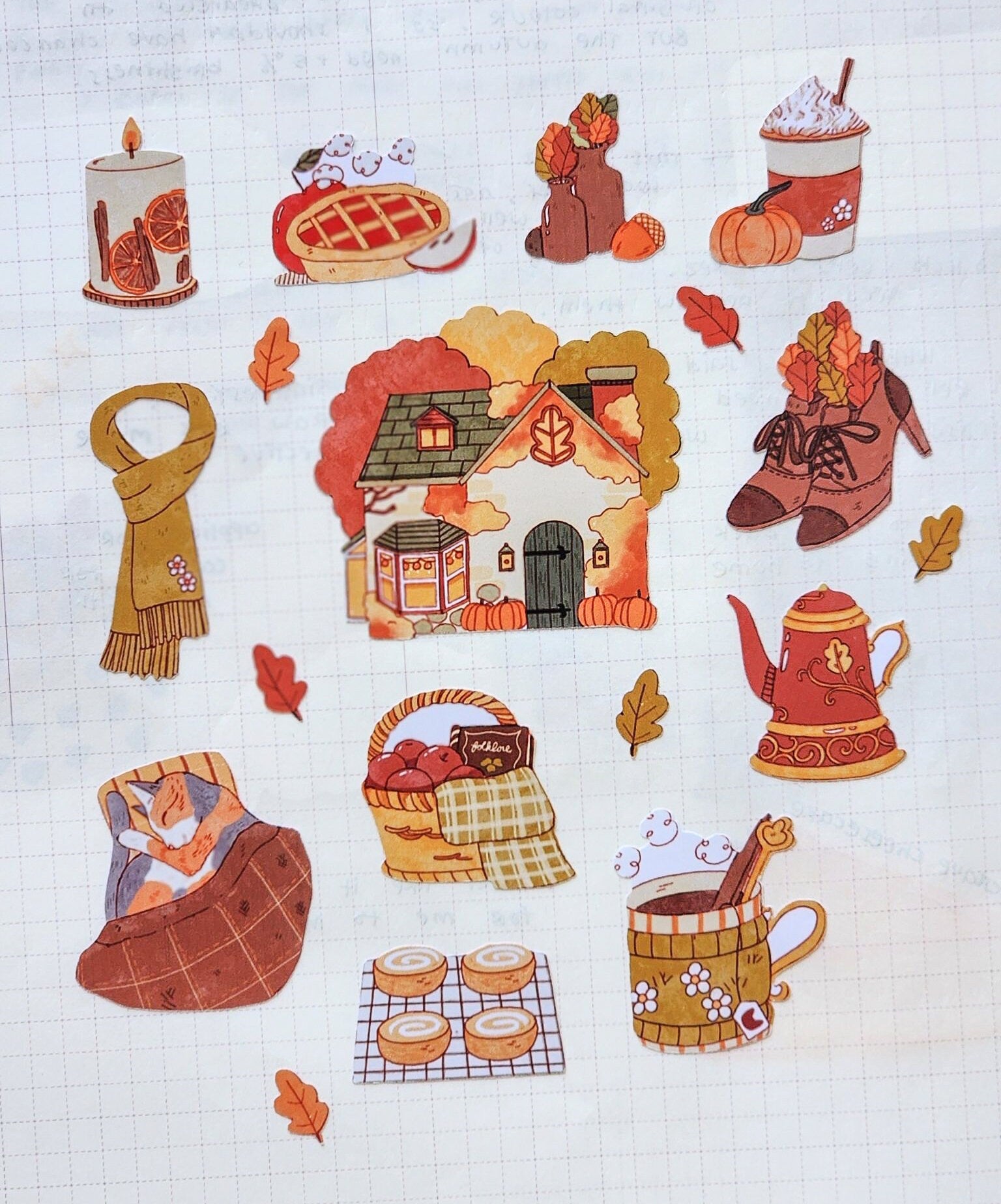 Autumn Breeze Sticker Sheet – Soe & Soe