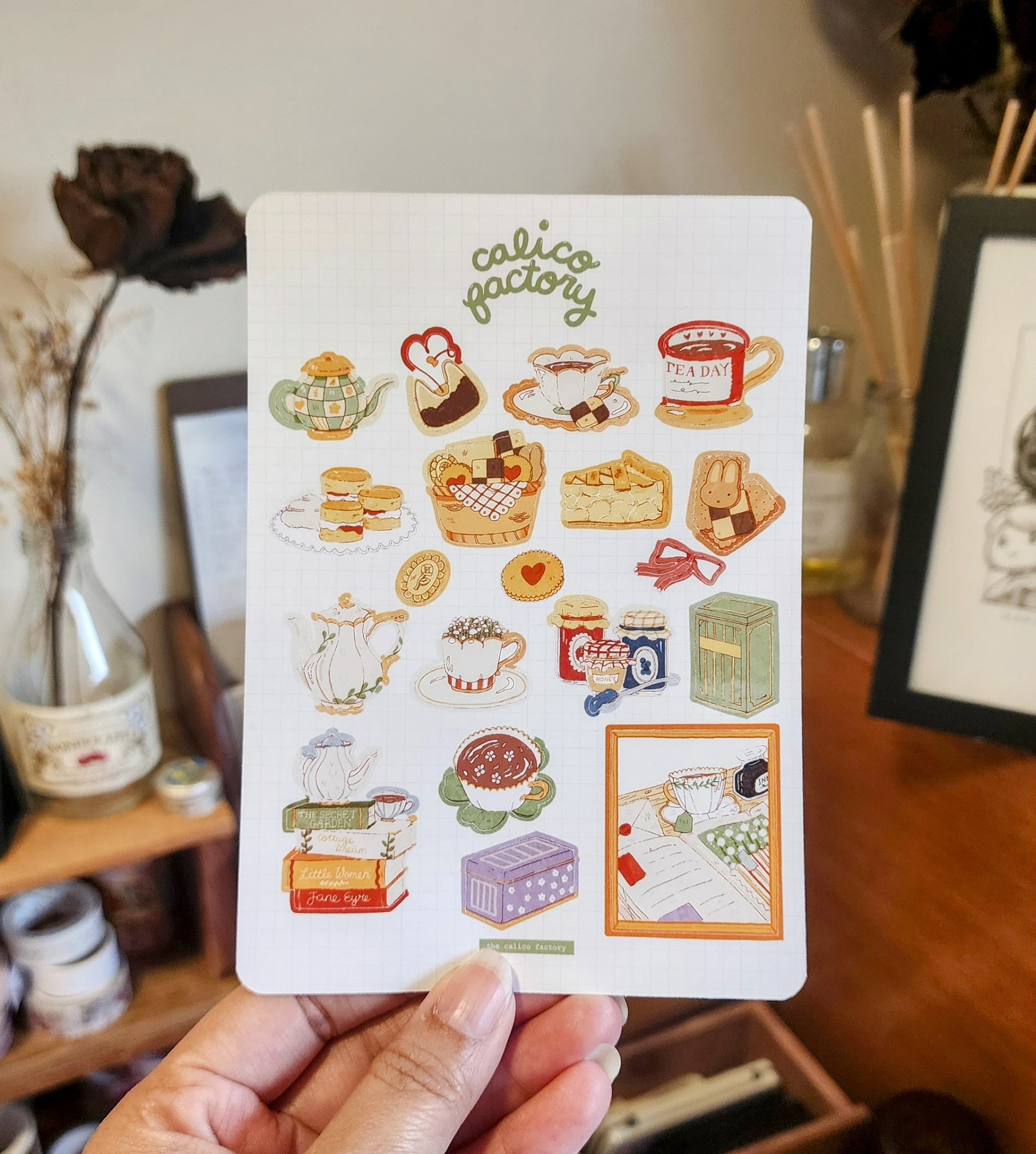 Tea Time Sticker Sheet – Soe & Soe