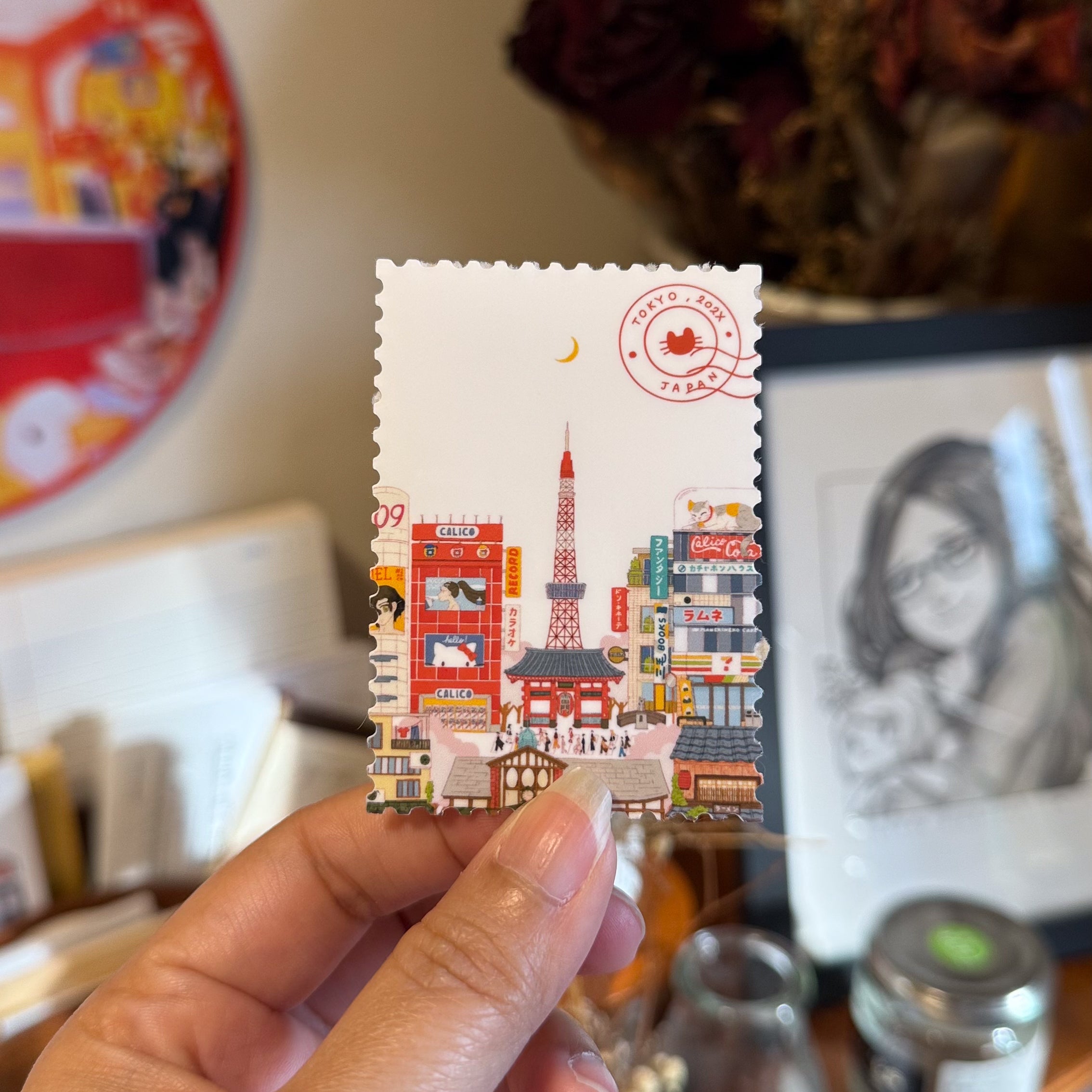 Tokyo Memory Stamp Sticker – Soe & Soe