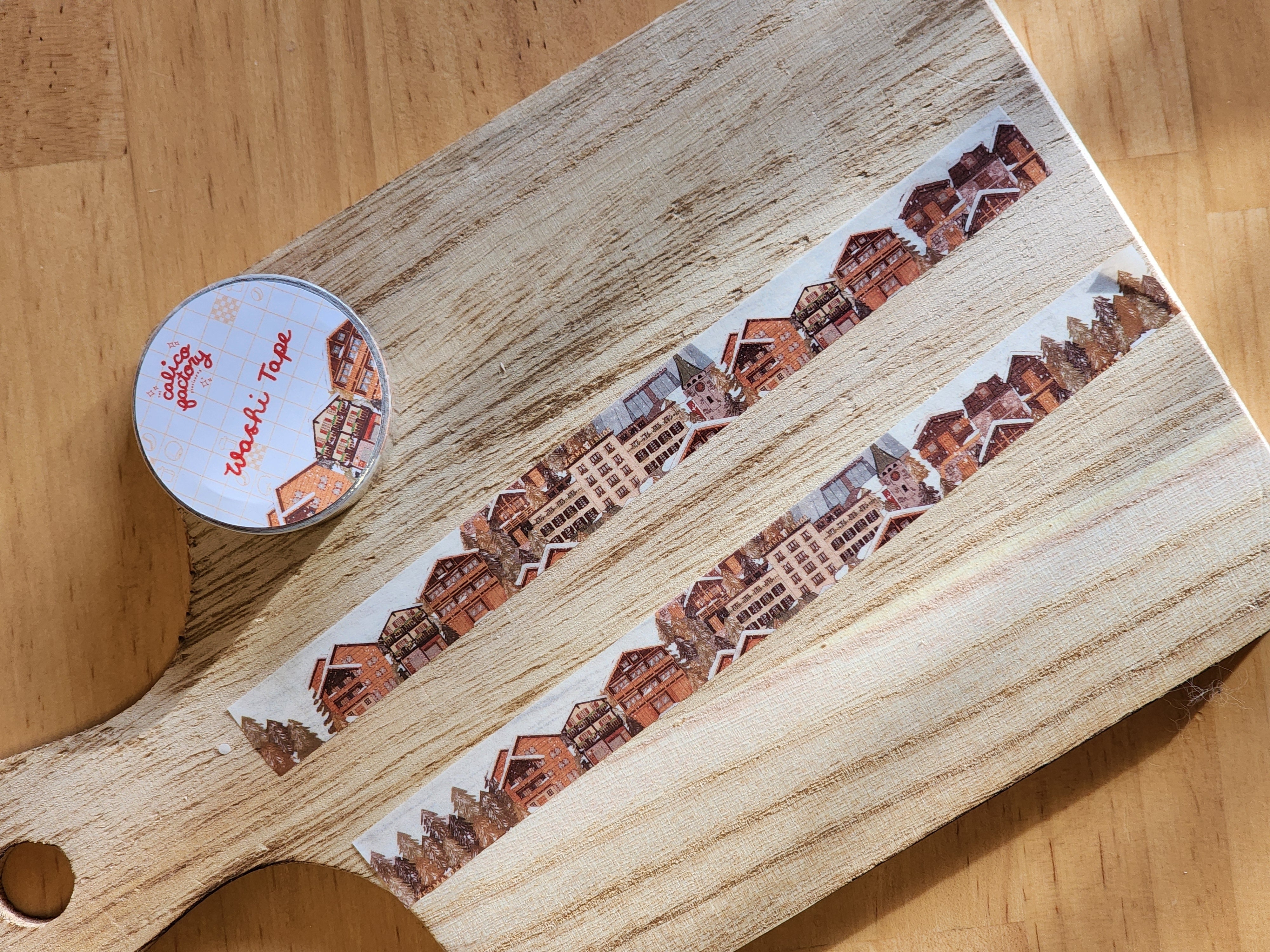 Snow Cabins Washi Tape – Soe & Soe